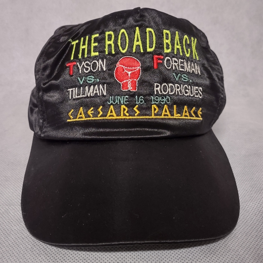 Mike Tyson Vs Henry Tillman Ball Cap Hat The Road Bac… - Gem